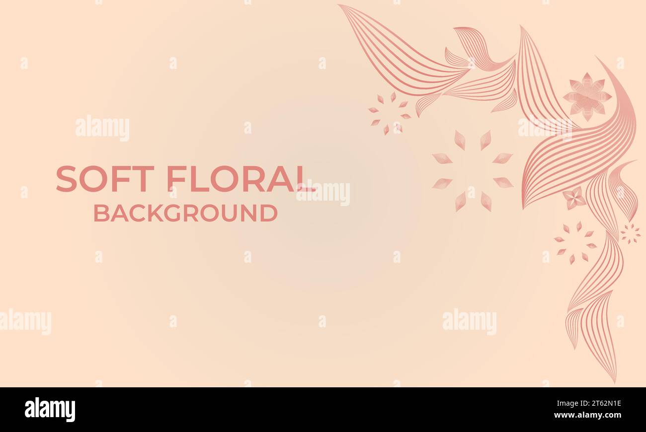 beautiful flower petals background design Stock Vector Image & Art - Alamy