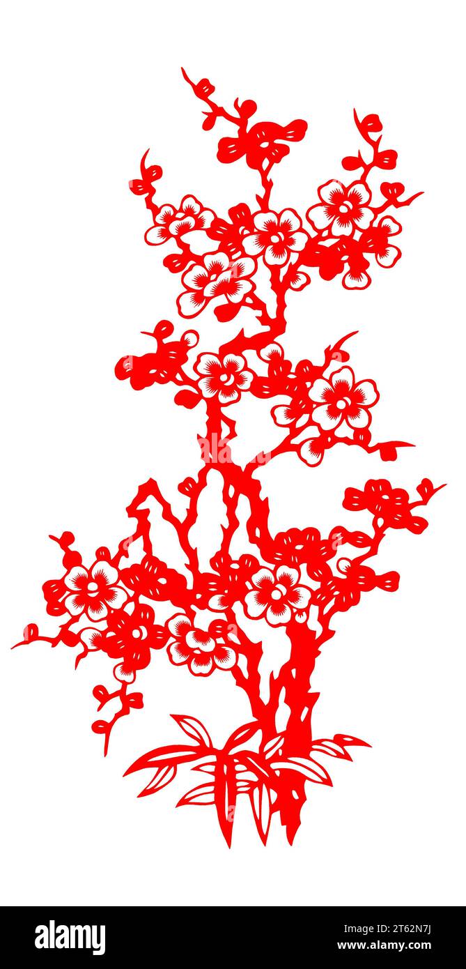 Chinese paper-cut crafts Stock Photo - Alamy