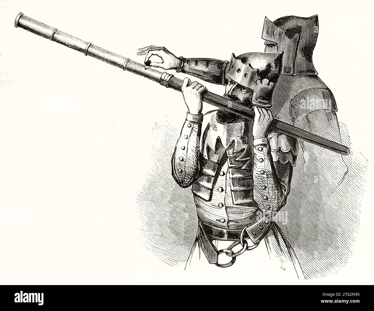 Medieval battle etching hi-res stock photography and images - Alamy