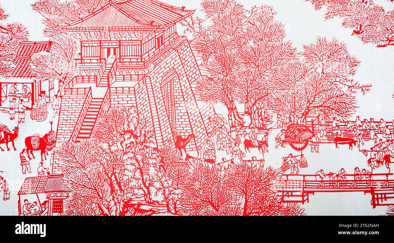 Qingming river map hi-res stock photography and images - Alamy