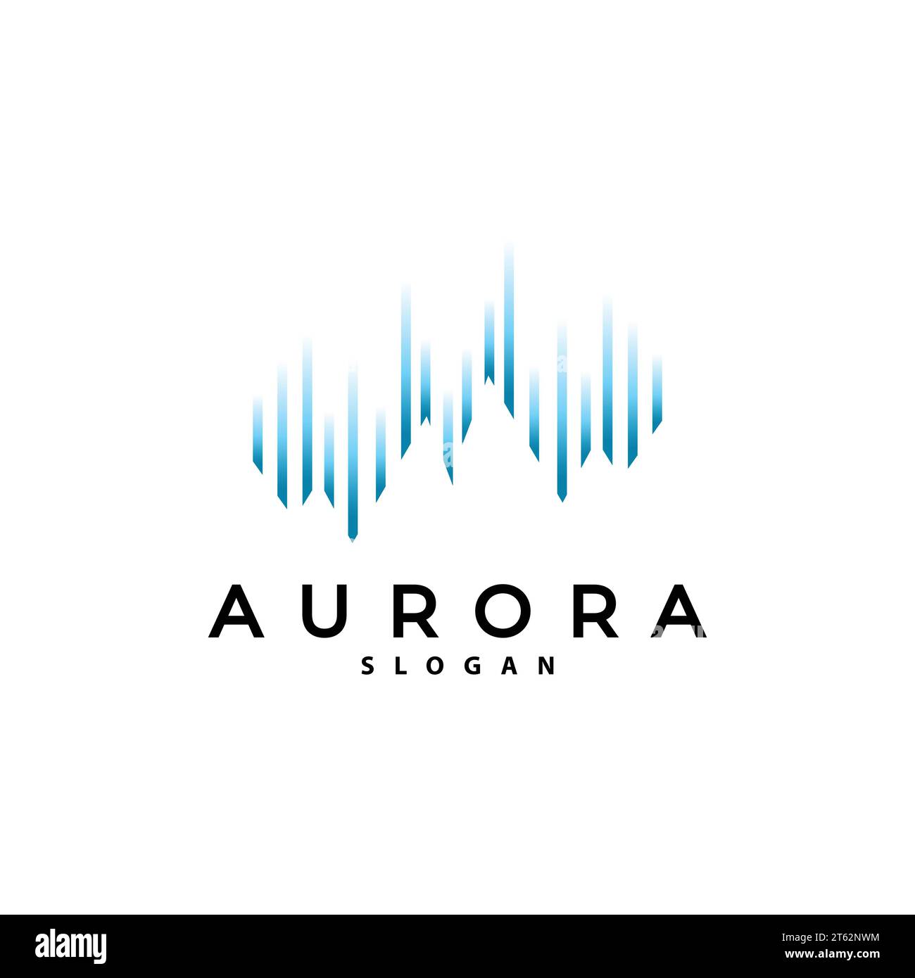 Aurora sky logo Stock Vector Images - Alamy
