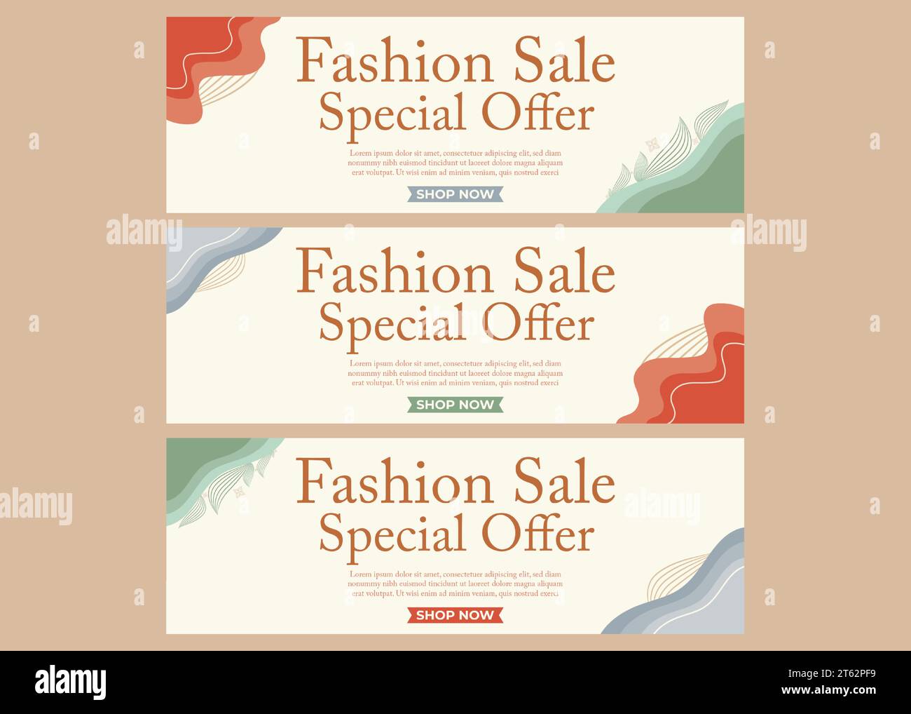sale horizontal special offer banner template design Stock Vector Image ...
