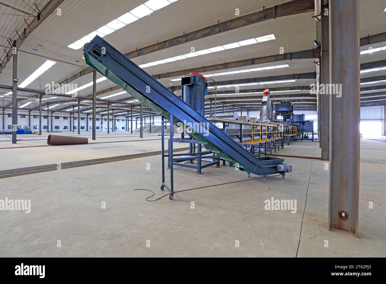 steel beam of the factory Stock Photo - Alamy