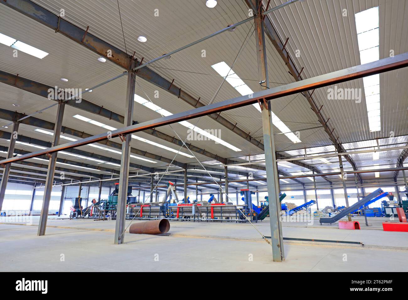 steel beam of the factory Stock Photo - Alamy
