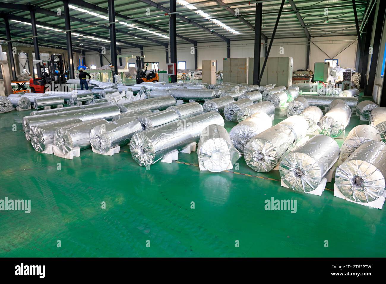 Industrial semi-finished products in the workshop Stock Photo - Alamy