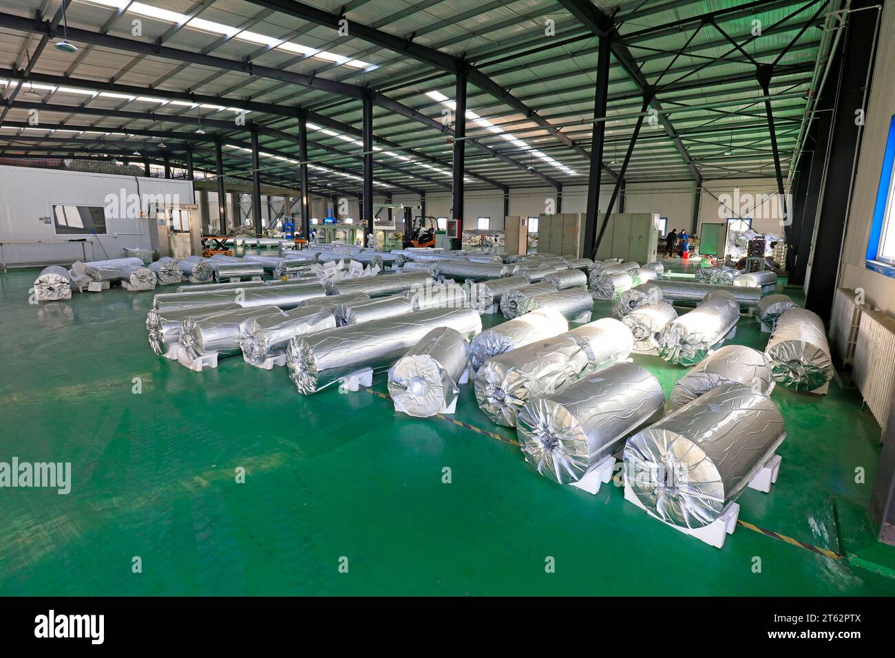 Industrial semi-finished products in the workshop Stock Photo - Alamy