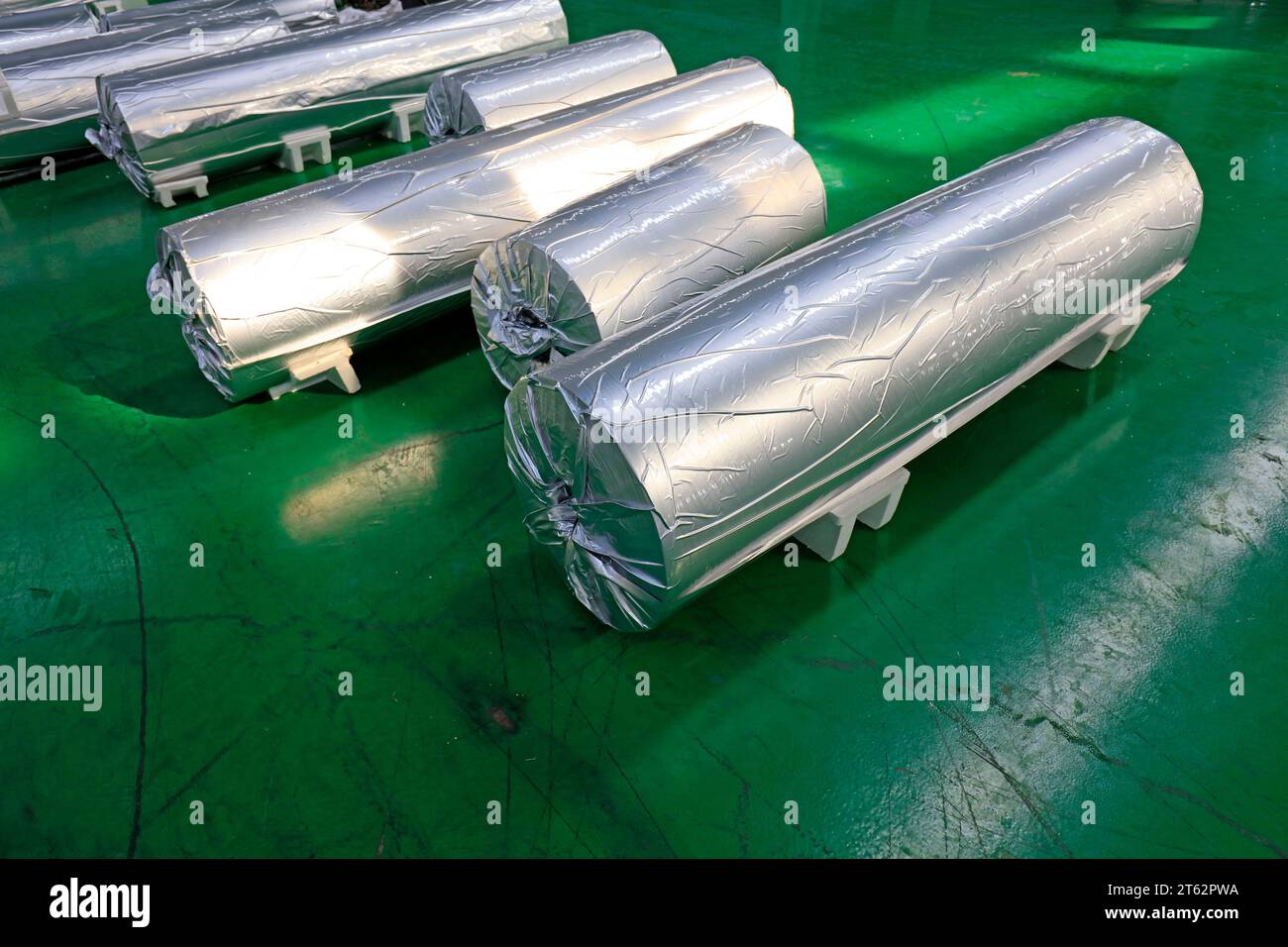 Industrial semi-finished products in the workshop Stock Photo - Alamy