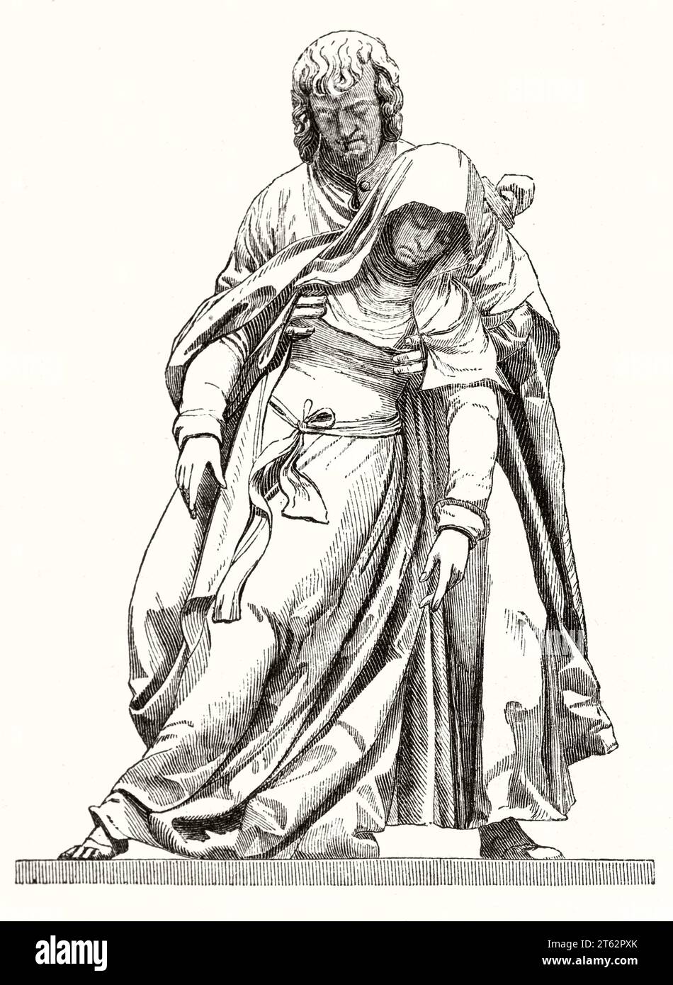 Drawing after ancient statue hi-res stock photography and images - Alamy