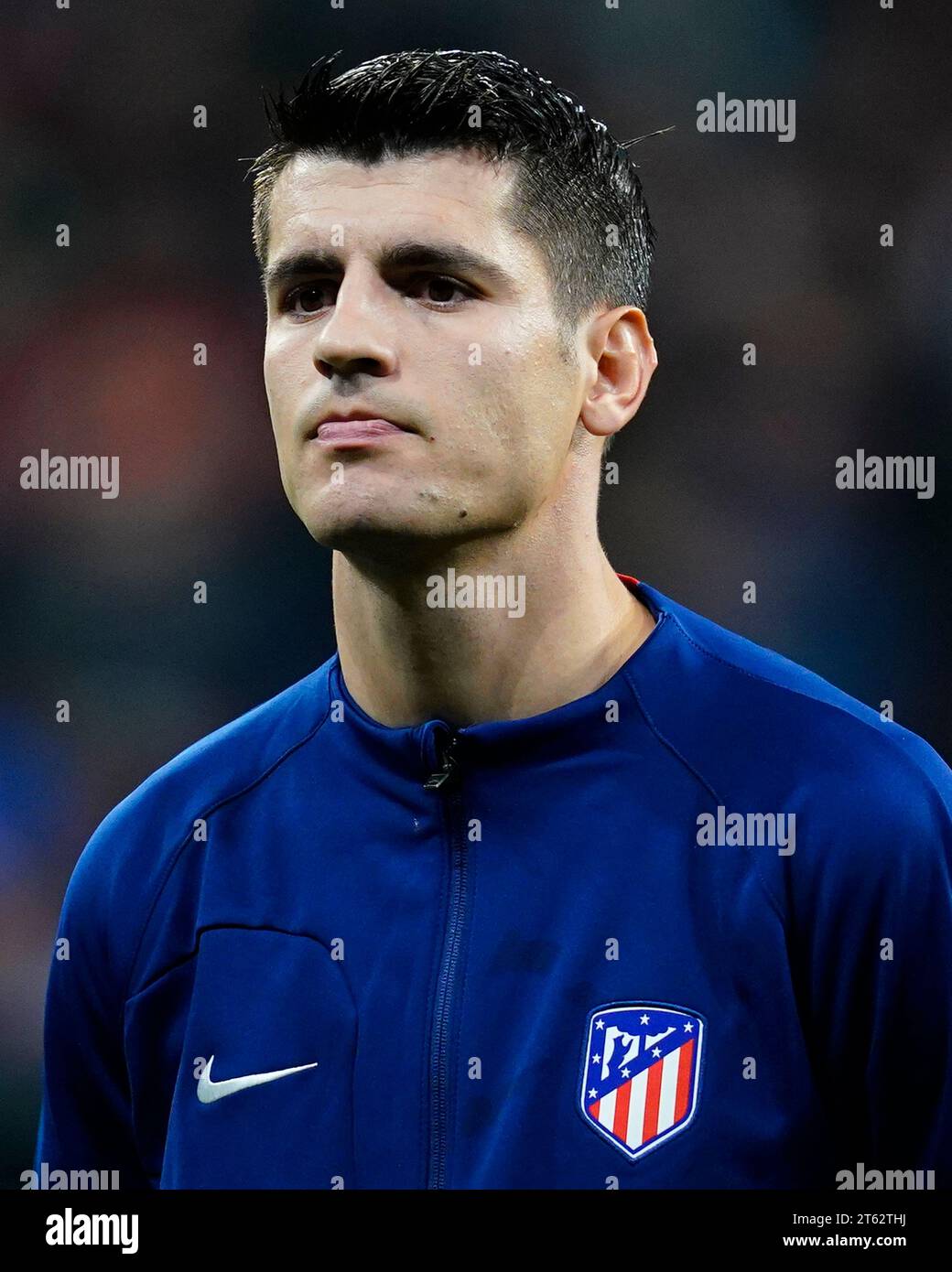 Madrid, Spain. 09th Nov, 2023. Alvaro Morata of Atletico de Madrid ...