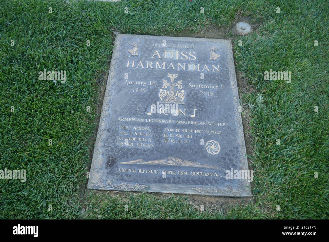 Los Angeles, California, USA 6th November 2023 Armenian Legendary ...