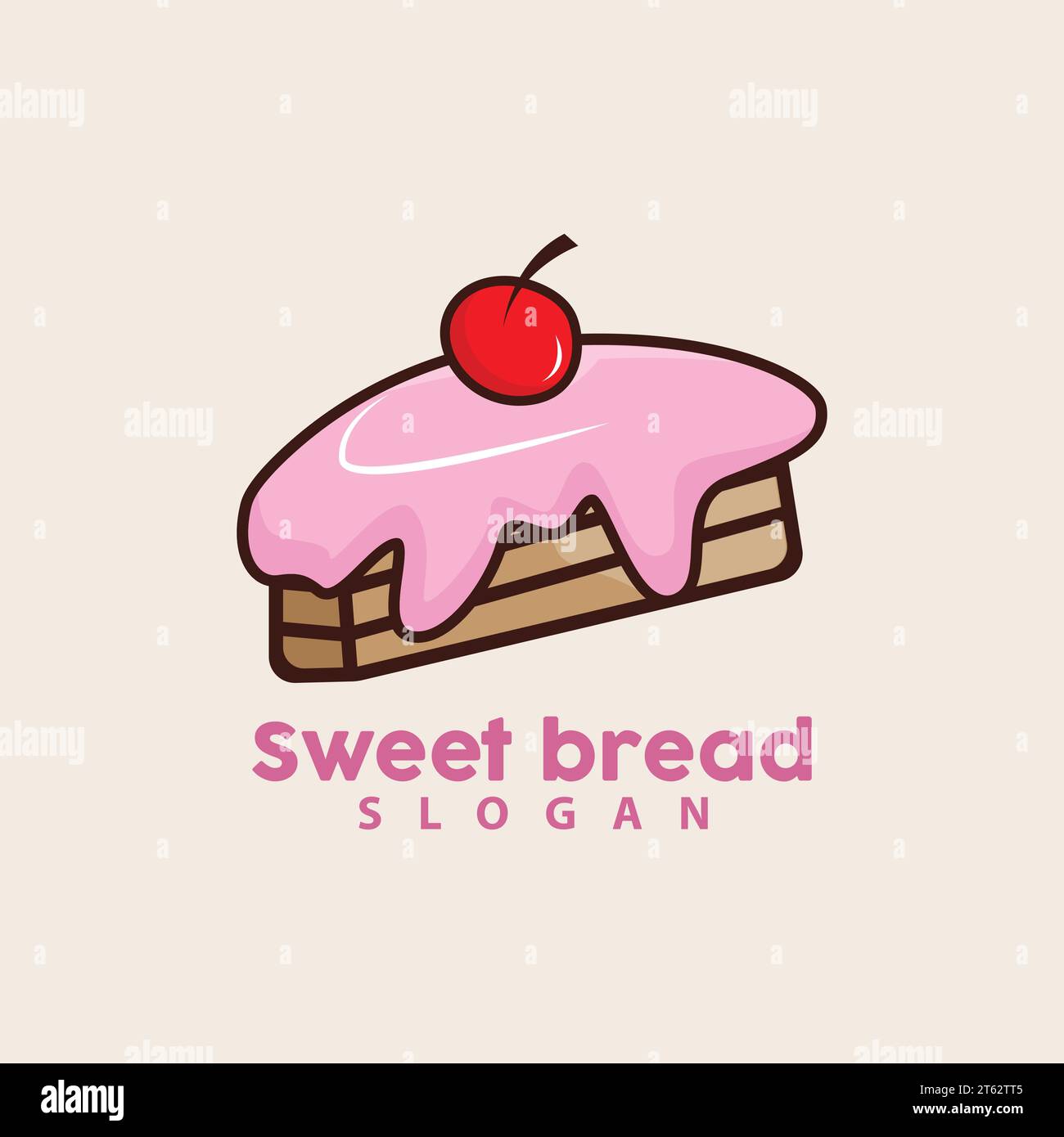 Sweet Bread Logo, Pancake Birthday Vector, Sandwich, Symbol ...