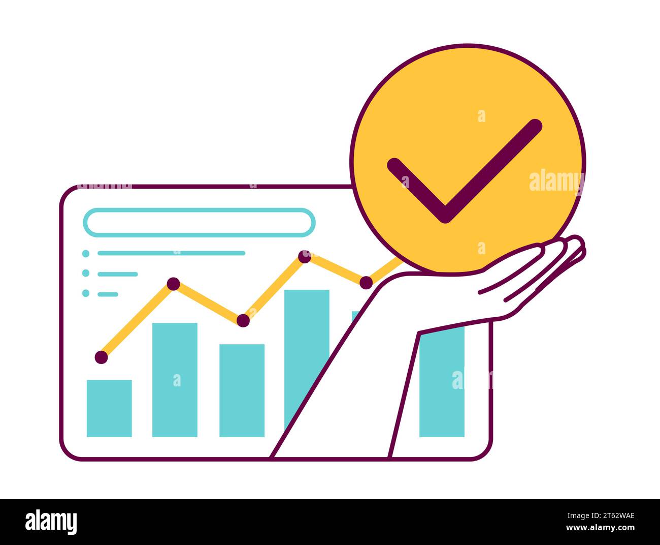 Verified, validated, reliable data, table graphic Stock Vector Image ... Verified, validated, reliable data, table graphic Stock Vector Image ...