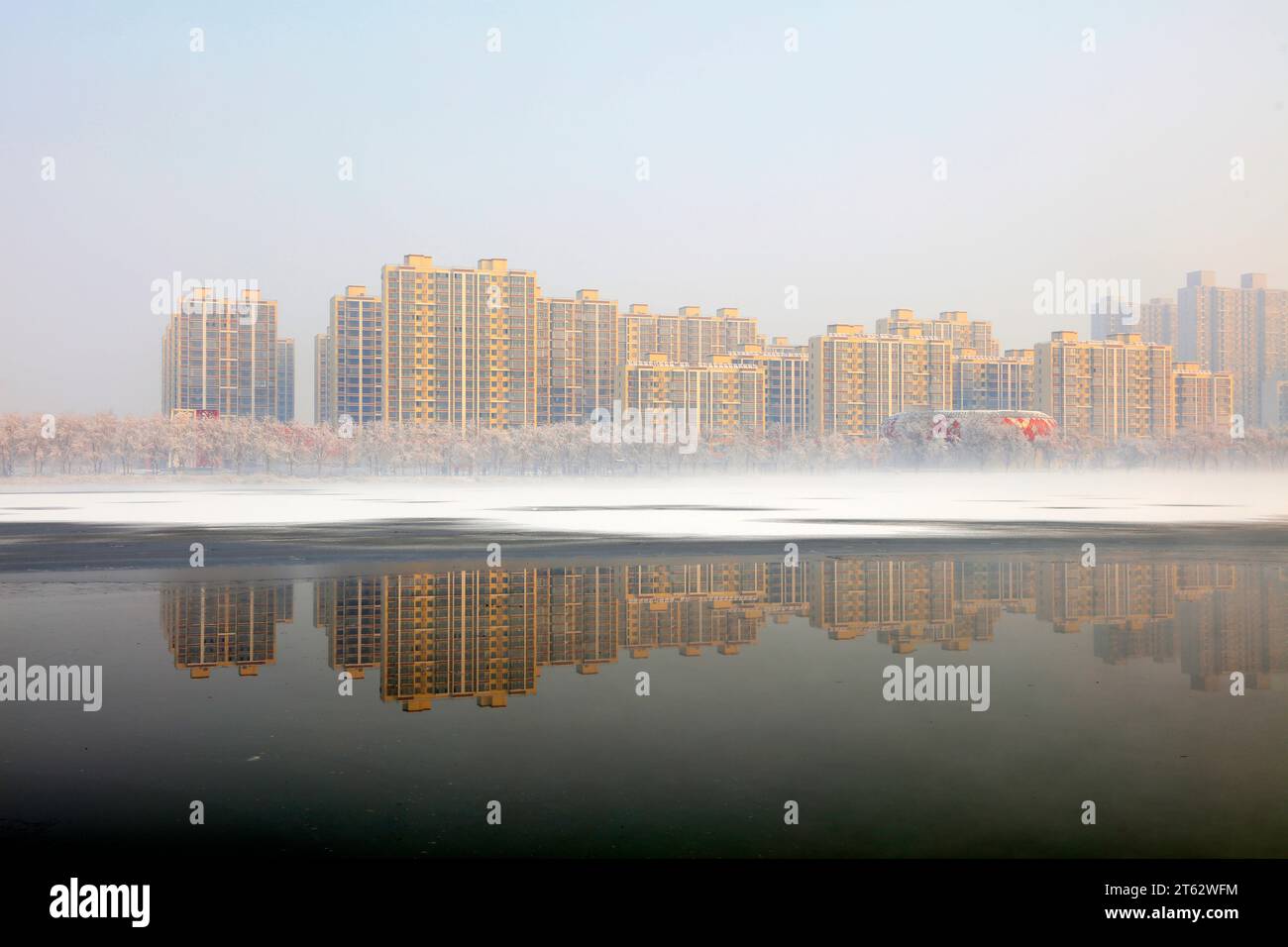 Winter scenery of northern China Stock Photo - Alamy