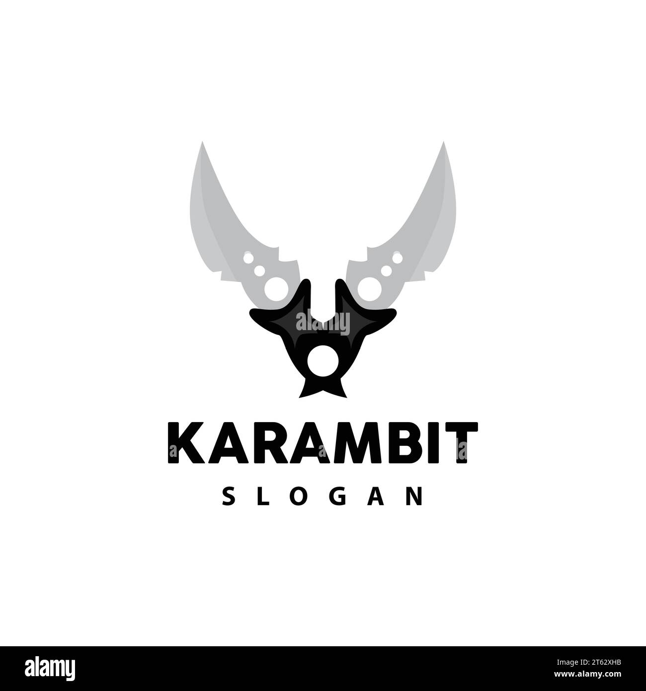 Kerambit Logo, Indonesia Fighting Weapon Vector, Ninja Fighting Tool ...