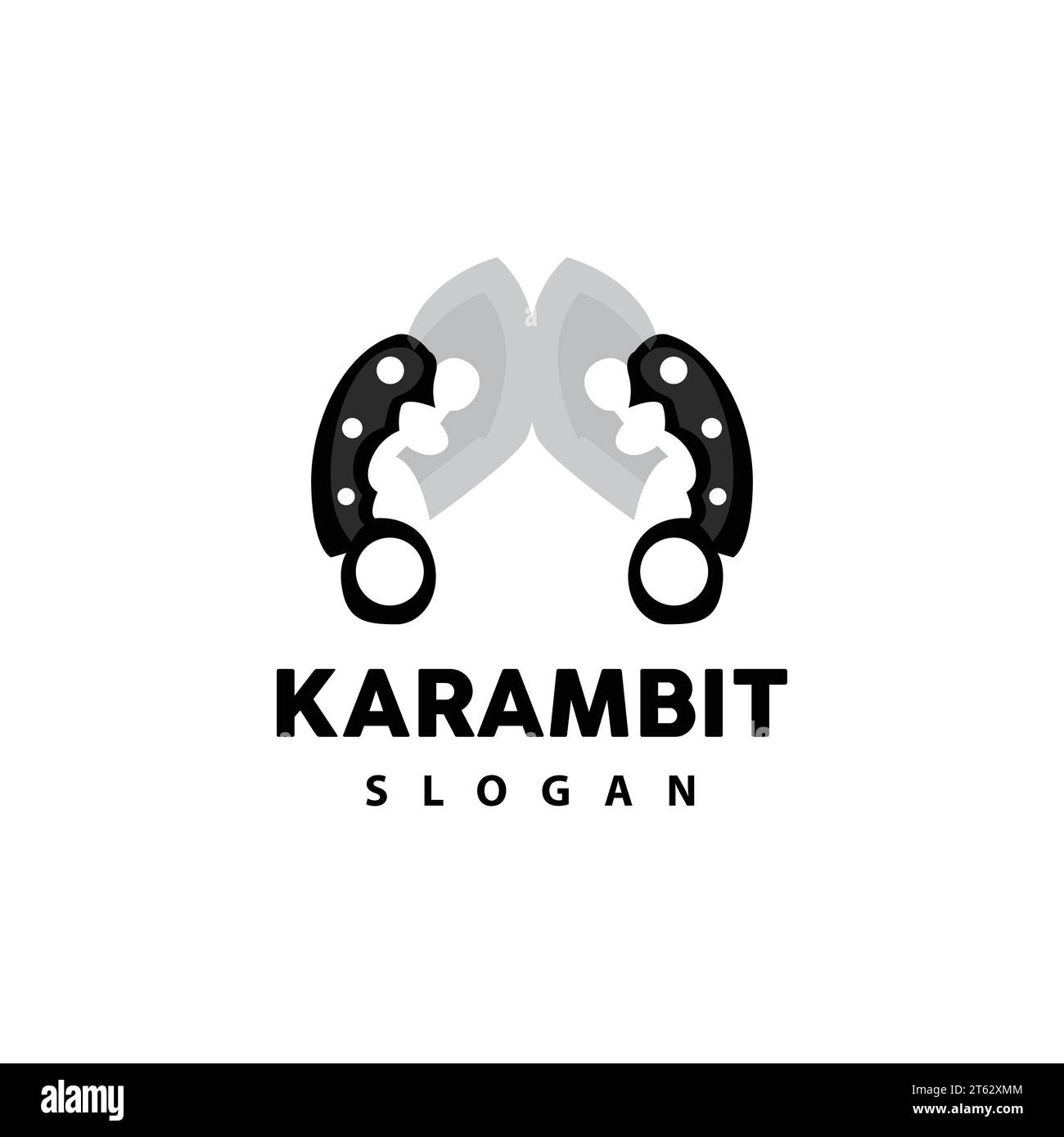 Kerambit Logo, Indonesia Fighting Weapon Vector, Ninja Fighting Tool ...