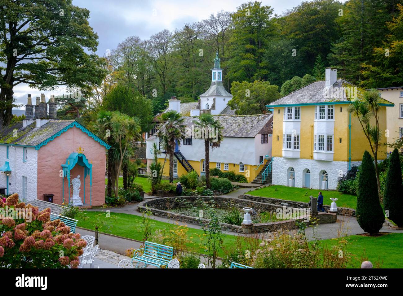 Portmeirion village and gardens is one of Wales' premier visitor ...