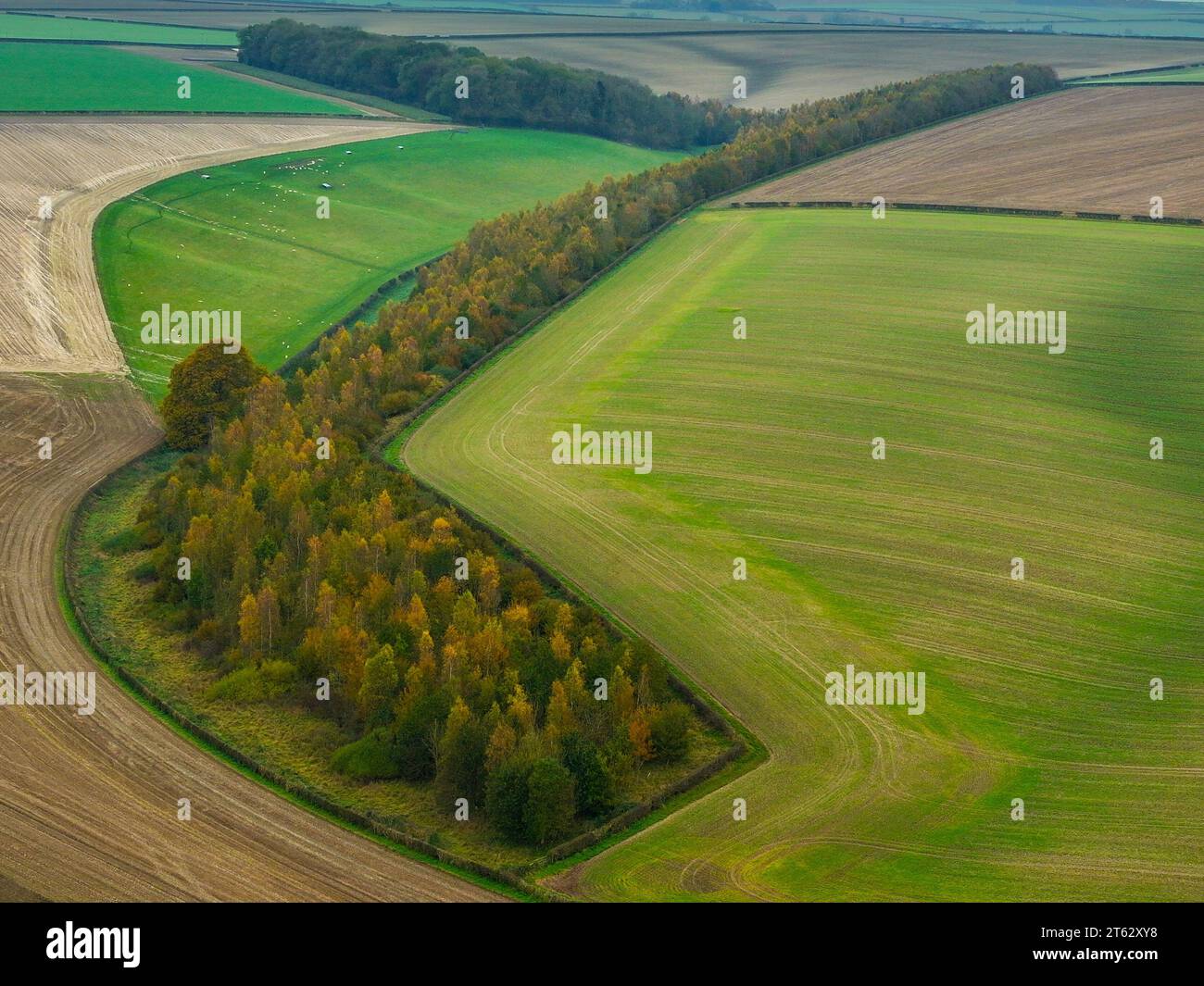 Yorkshire wolds aerial hi-res stock photography and images - Alamy