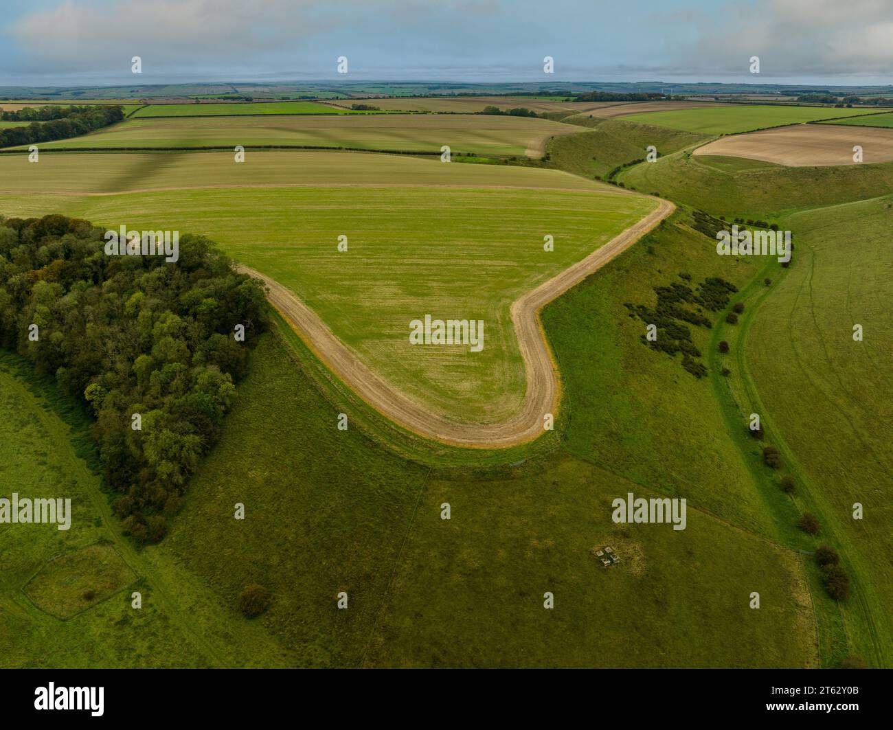 Yorkshire farmland aerial hi-res stock photography and images - Alamy