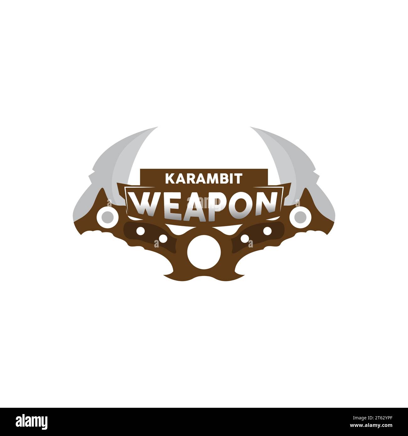 Kerambit Logo, Indonesia Fighting Weapon Vector, Ninja Fighting Tool ...