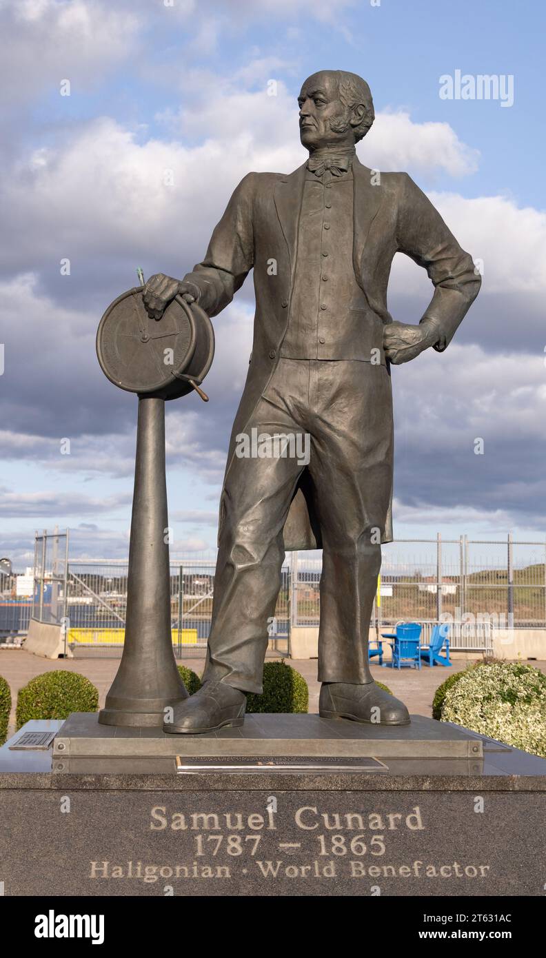 Statue samuel cunard hi-res stock photography and images - Alamy