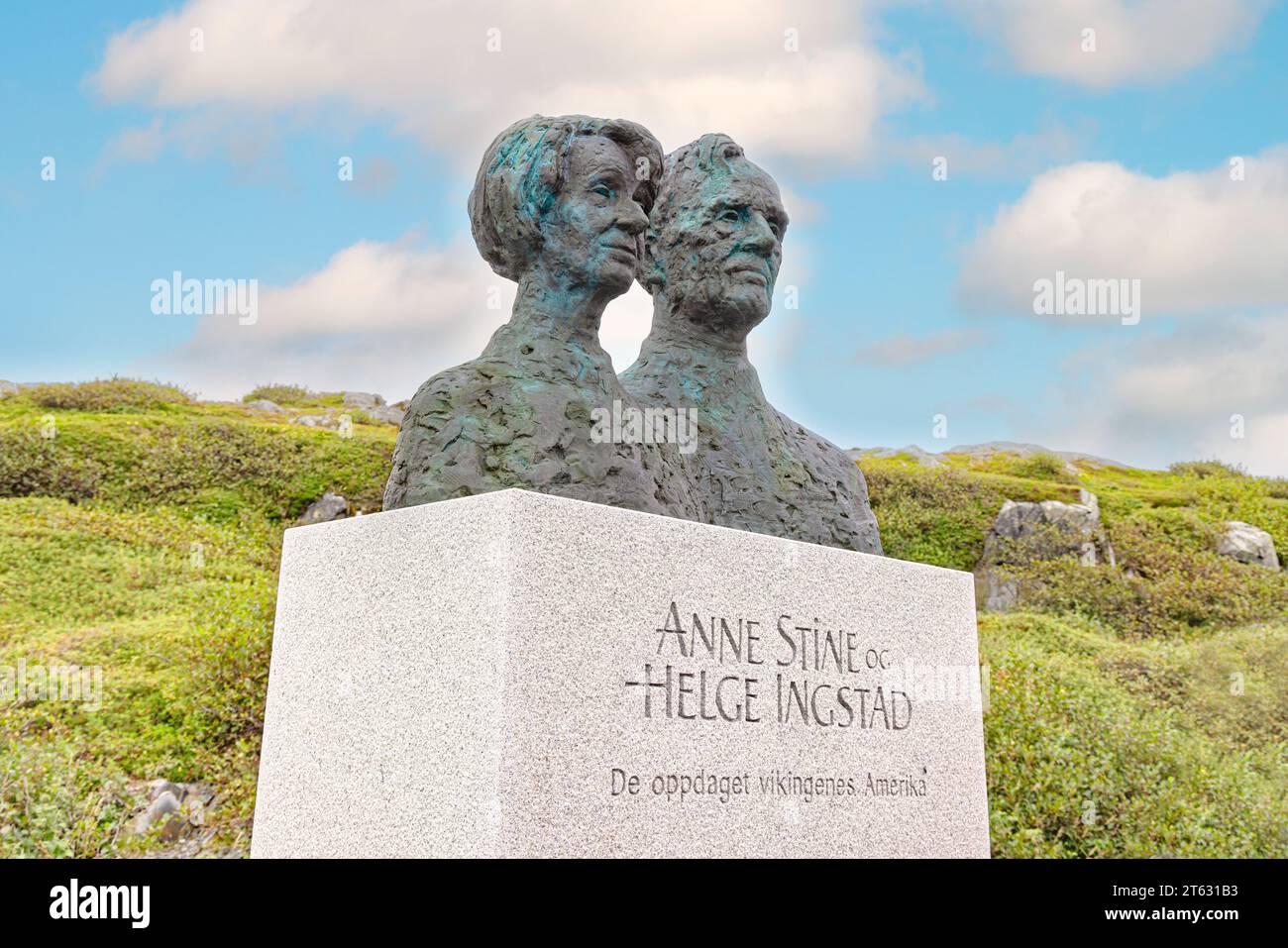 The norse discoverers hi-res stock photography and images - Alamy