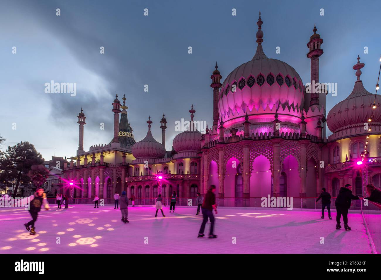 Brighton pavilion ice rink 2023 hi-res stock photography and images - Alamy