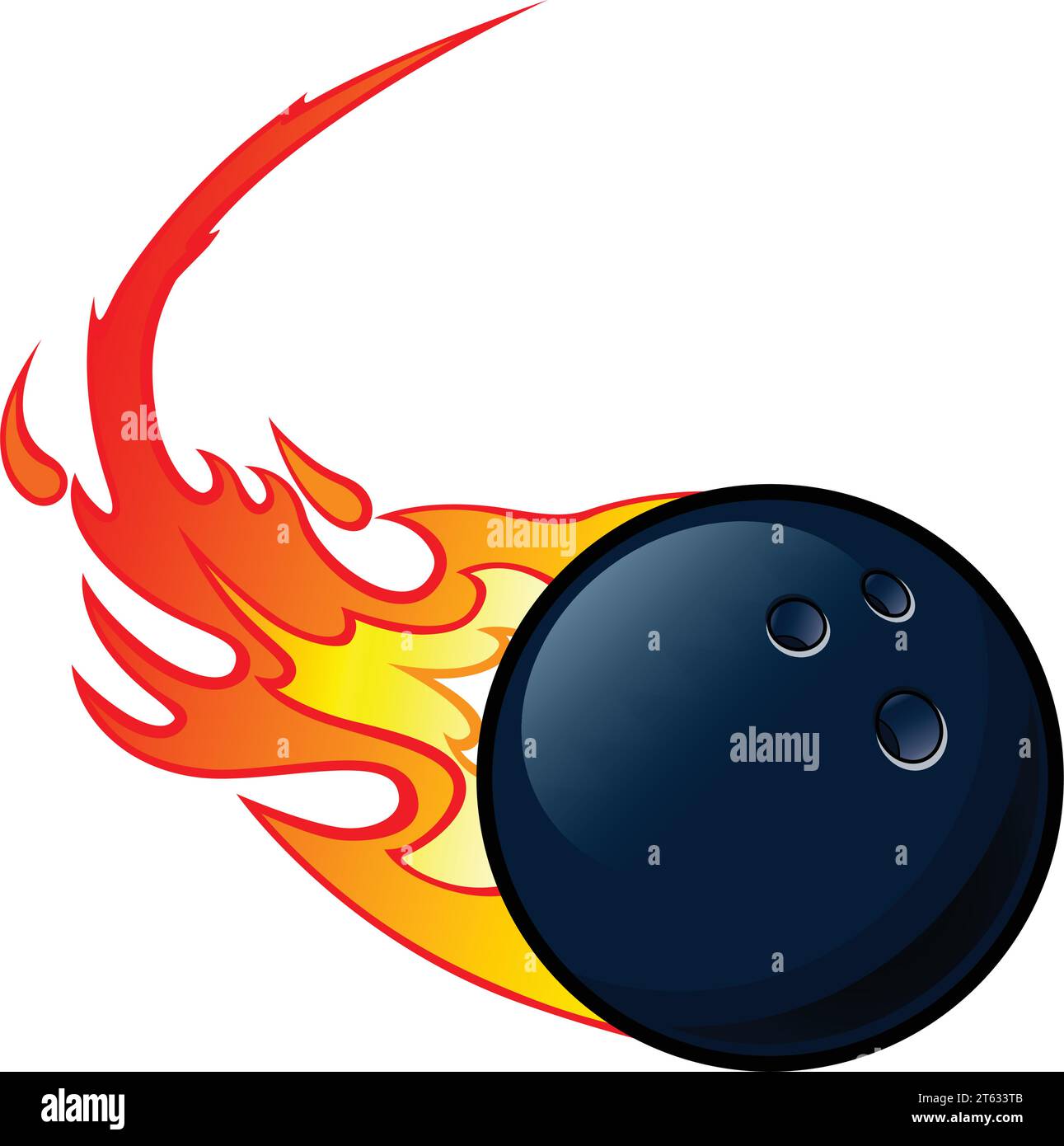 Ten pin bowling cartoon hi-res stock photography and images - Alamy