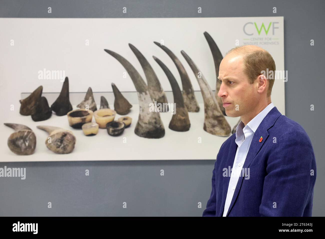 The Prince of Wales during a visit to the Centre for Wildlife Forensics ... The Prince of Wales during a visit to the Centre for Wildlife Forensics ...