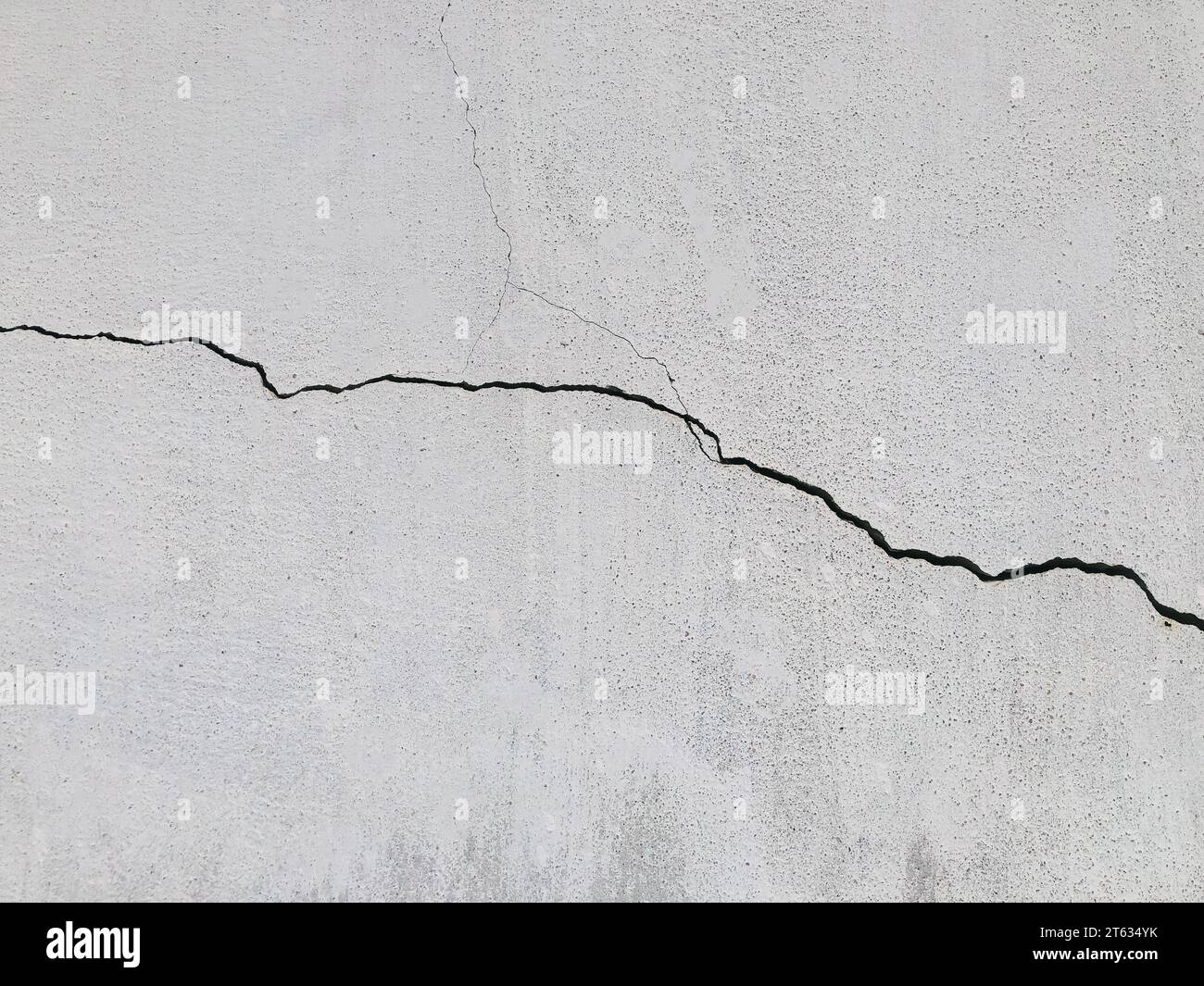 Broken wall,Old crack gray Cement texture background,free space ...