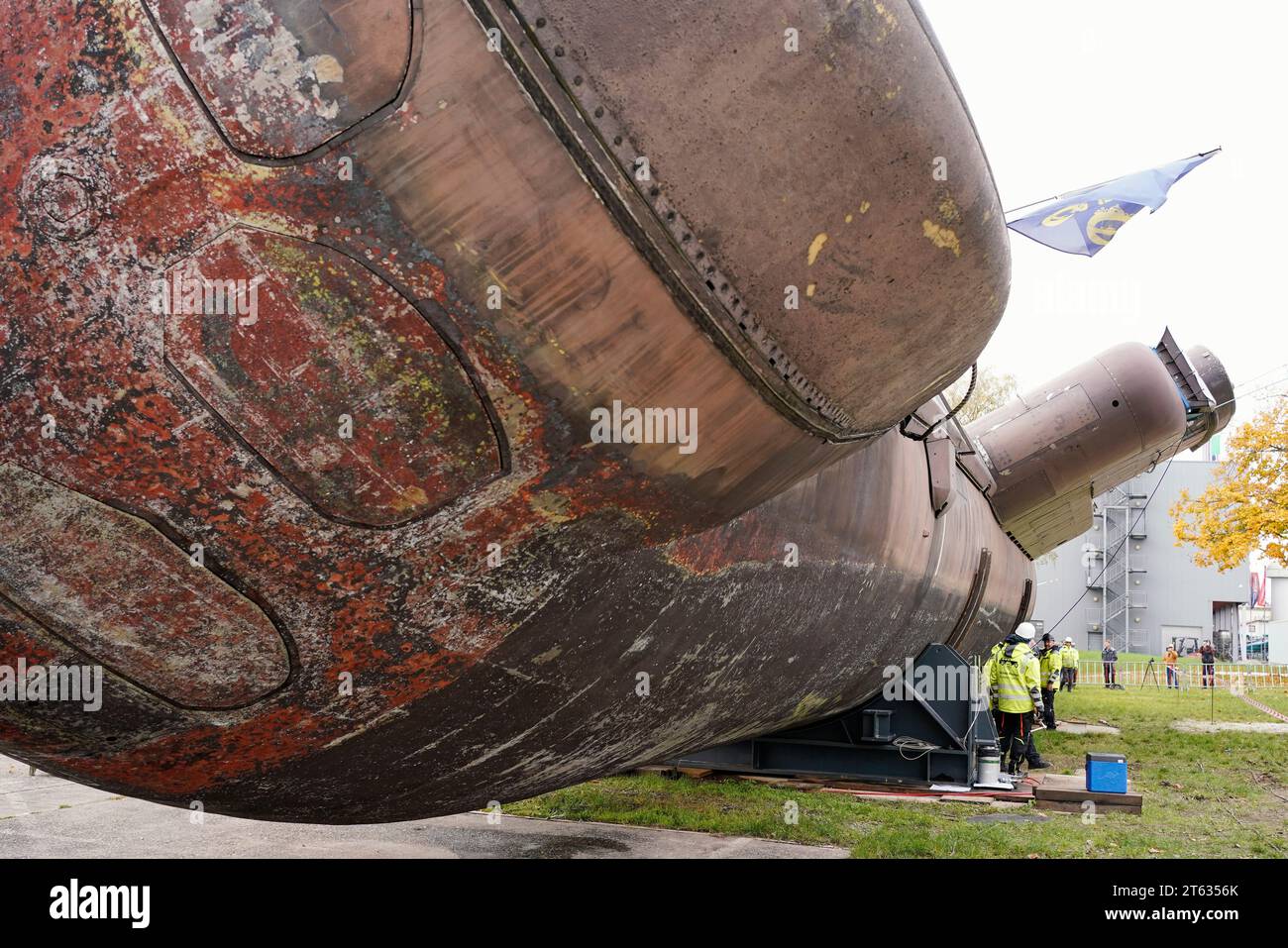 Speyer, Germany. 08th Nov, 2023. The decommissioned submarine U17 ...