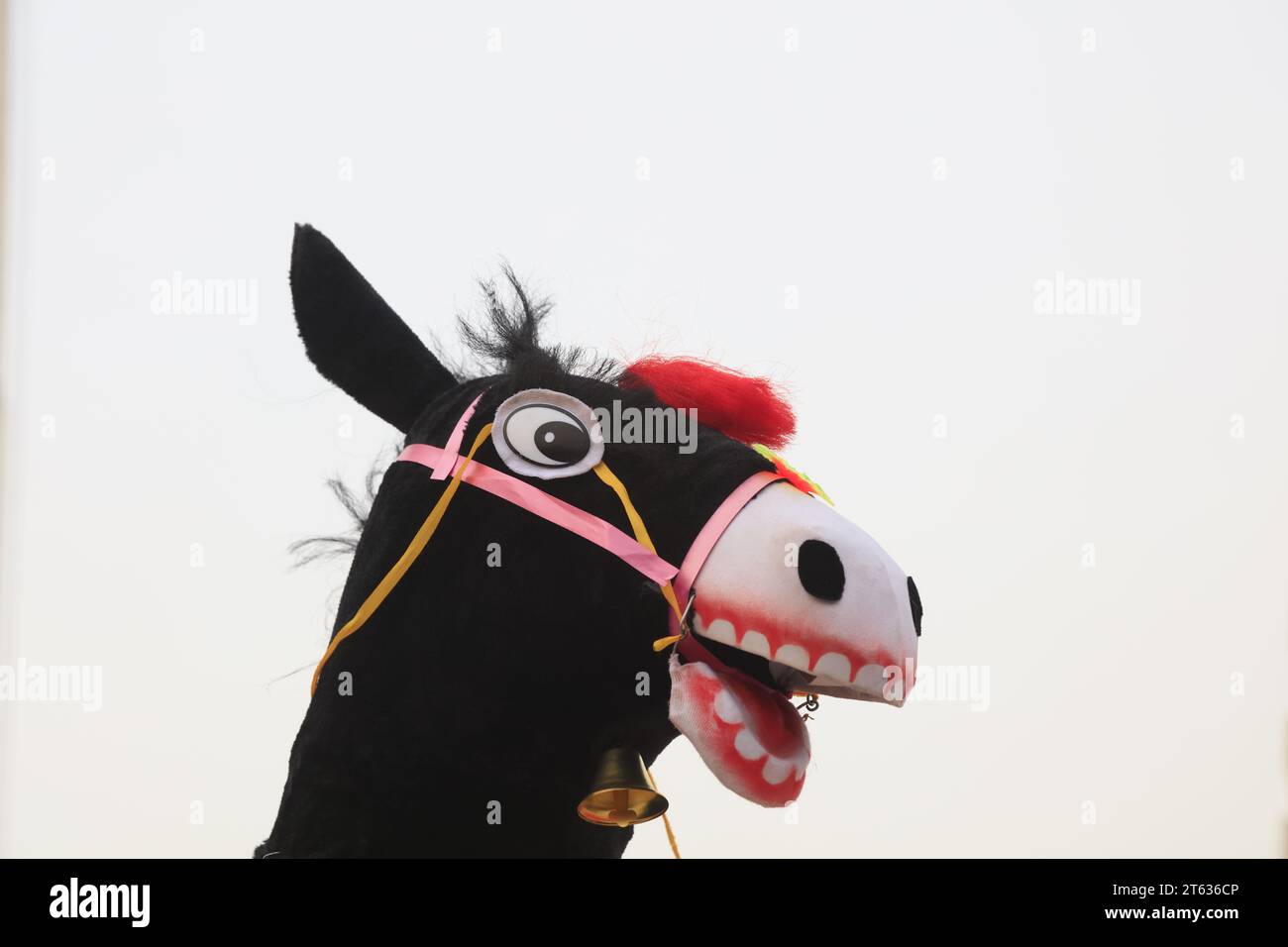 Donkey props of Chinese folk dance Stock Photo - Alamy