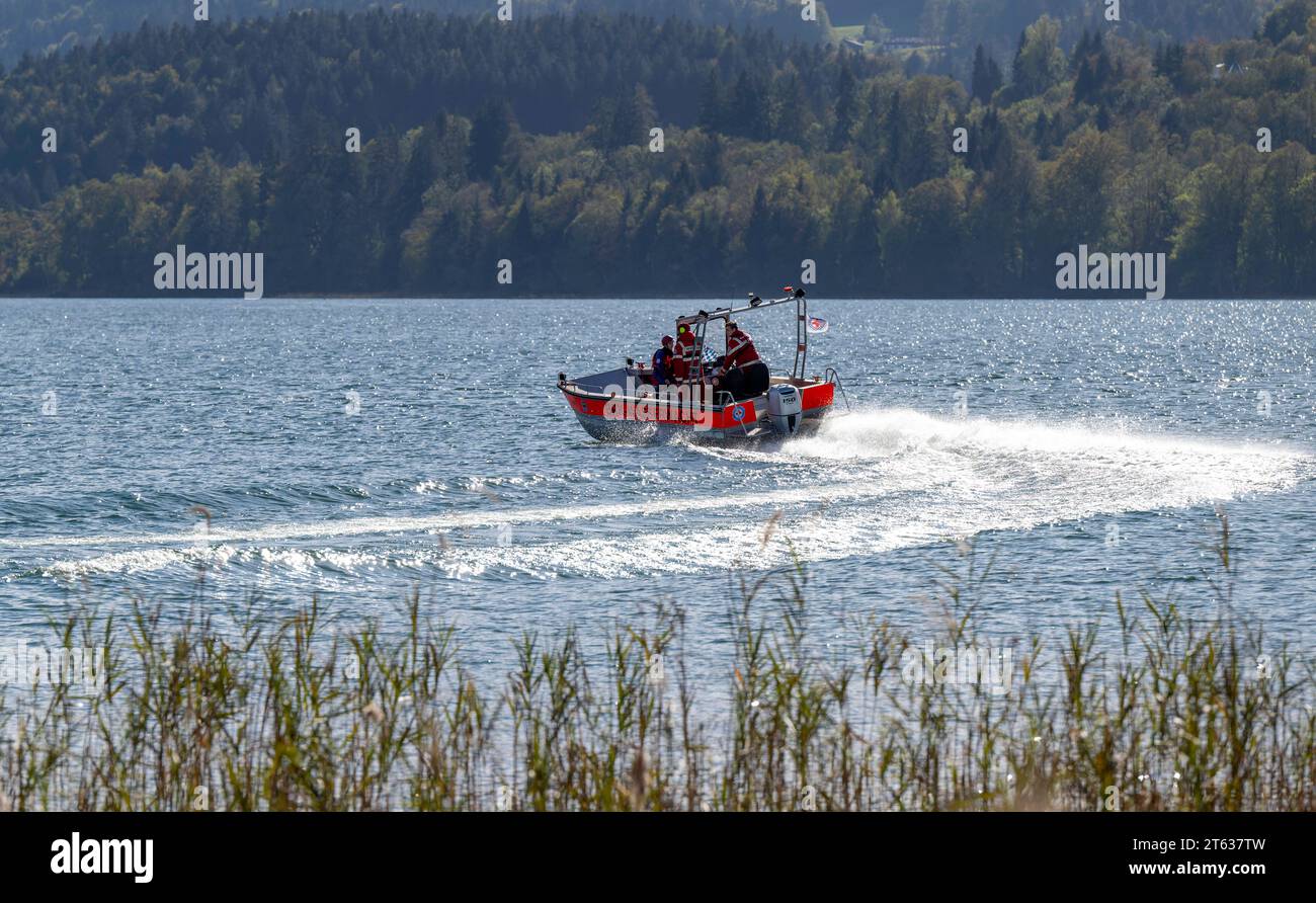 19.10.2023, BRK Wasserwacht auf dem Tegernsee 19.10.2023, BRK ...