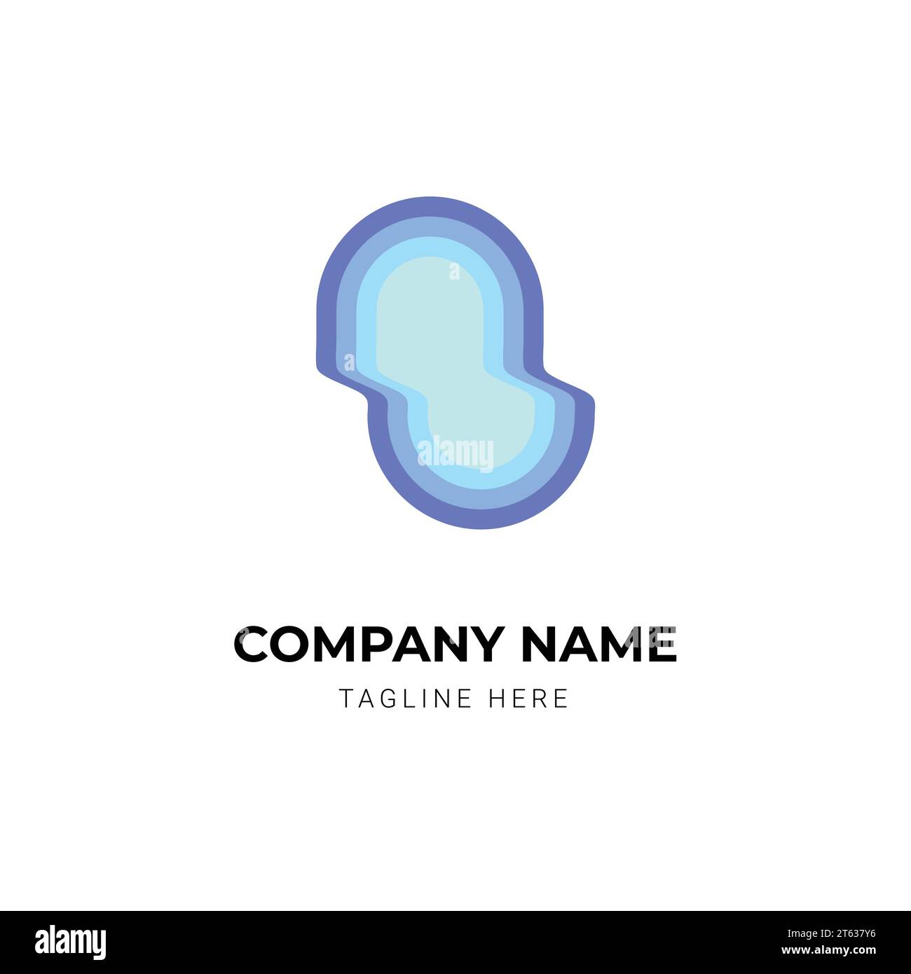 modern abstract company logo design template Stock Vector Image & Art ...