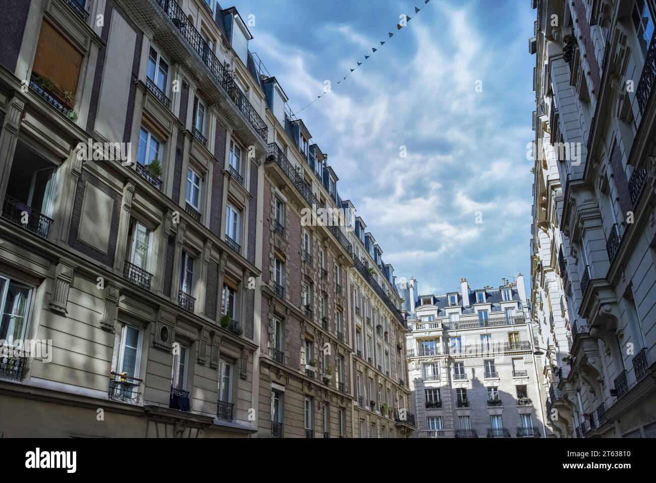 Paris typical facade beautiful hi-res stock photography and images - Alamy