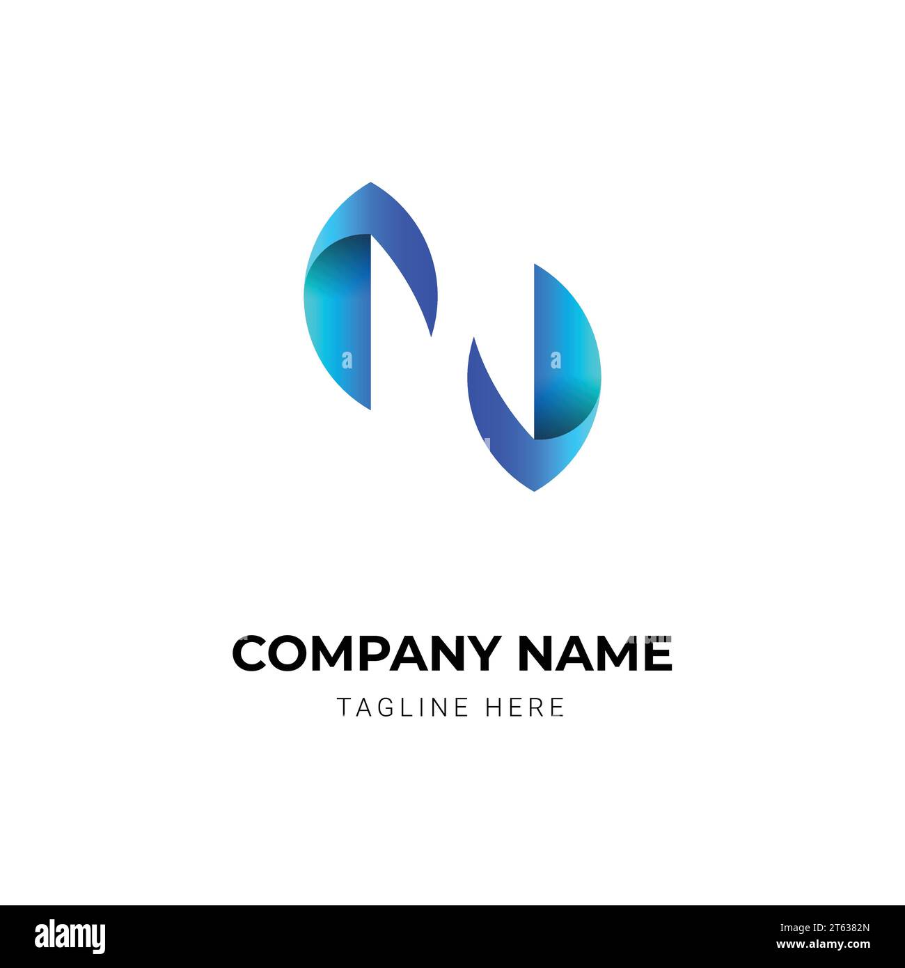 Letter gradient colorful logo design Stock Vector Image & Art - Alamy