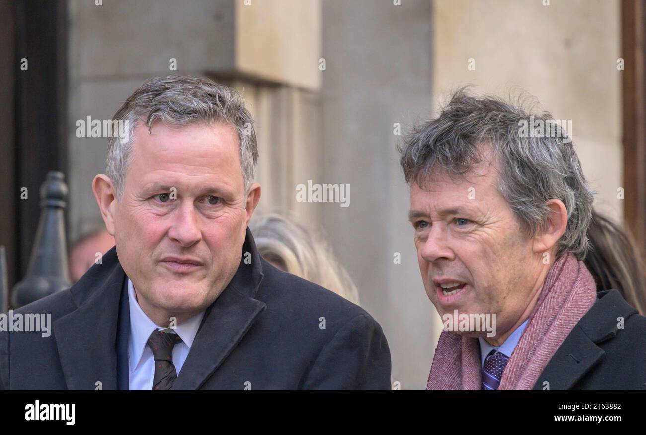 James Stephenson (senior BBC news editor) and Barnaby Phillips (TV ...