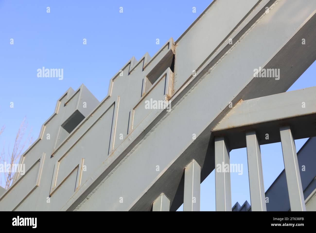 Steel beam structure hi-res stock photography and images - Alamy
