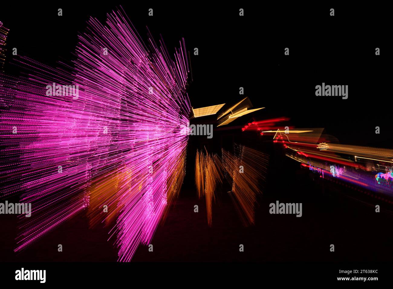 Effect of light and shadow stretching Stock Photo - Alamy