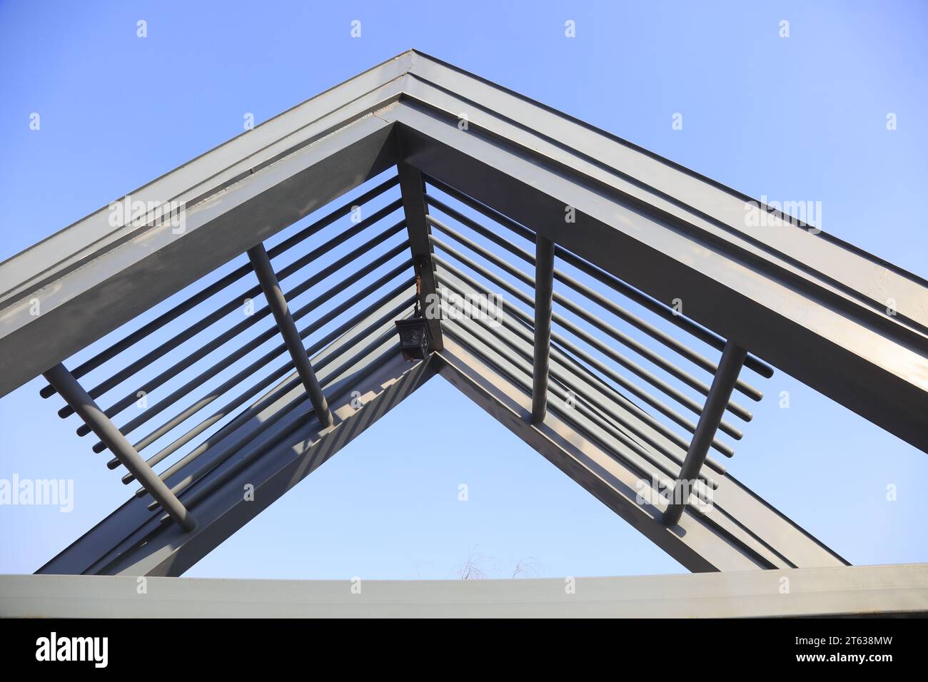 Steel beam structure Stock Photo - Alamy