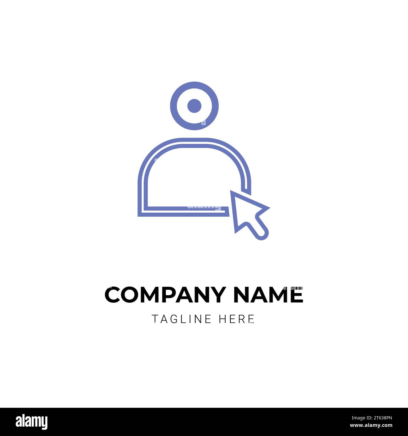 creative modern tech logo design template Stock Vector Image & Art - Alamy