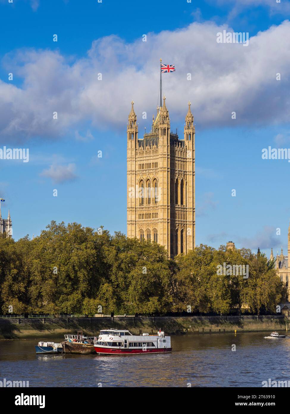 Victoria Tower, Palace of Westminster, Westminster, London, England, UK, GB Stock Photo - Alamy
