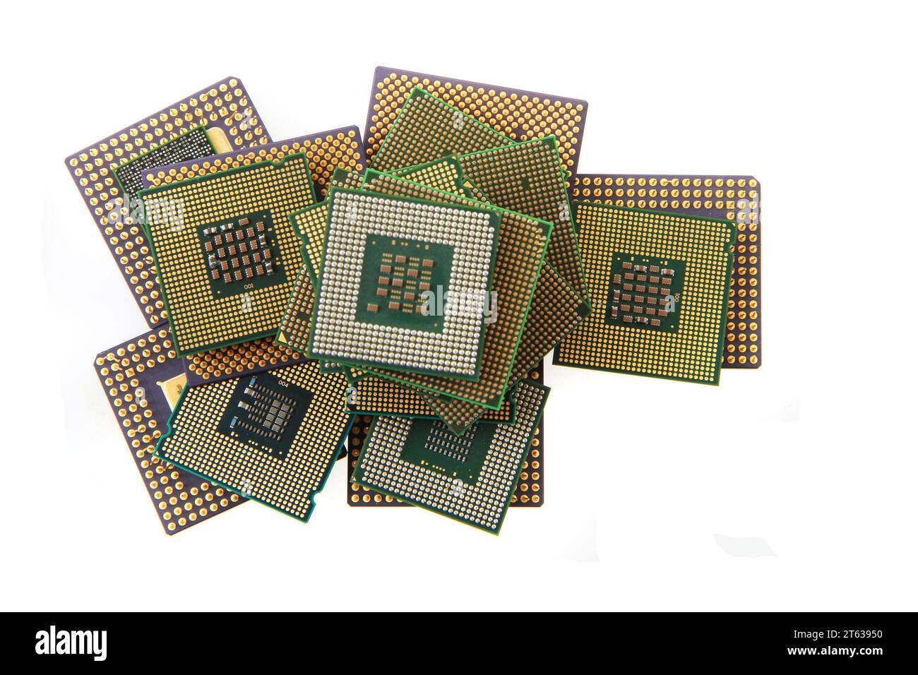 Central processing unit background Cut Out Stock Images & Pictures - Alamy