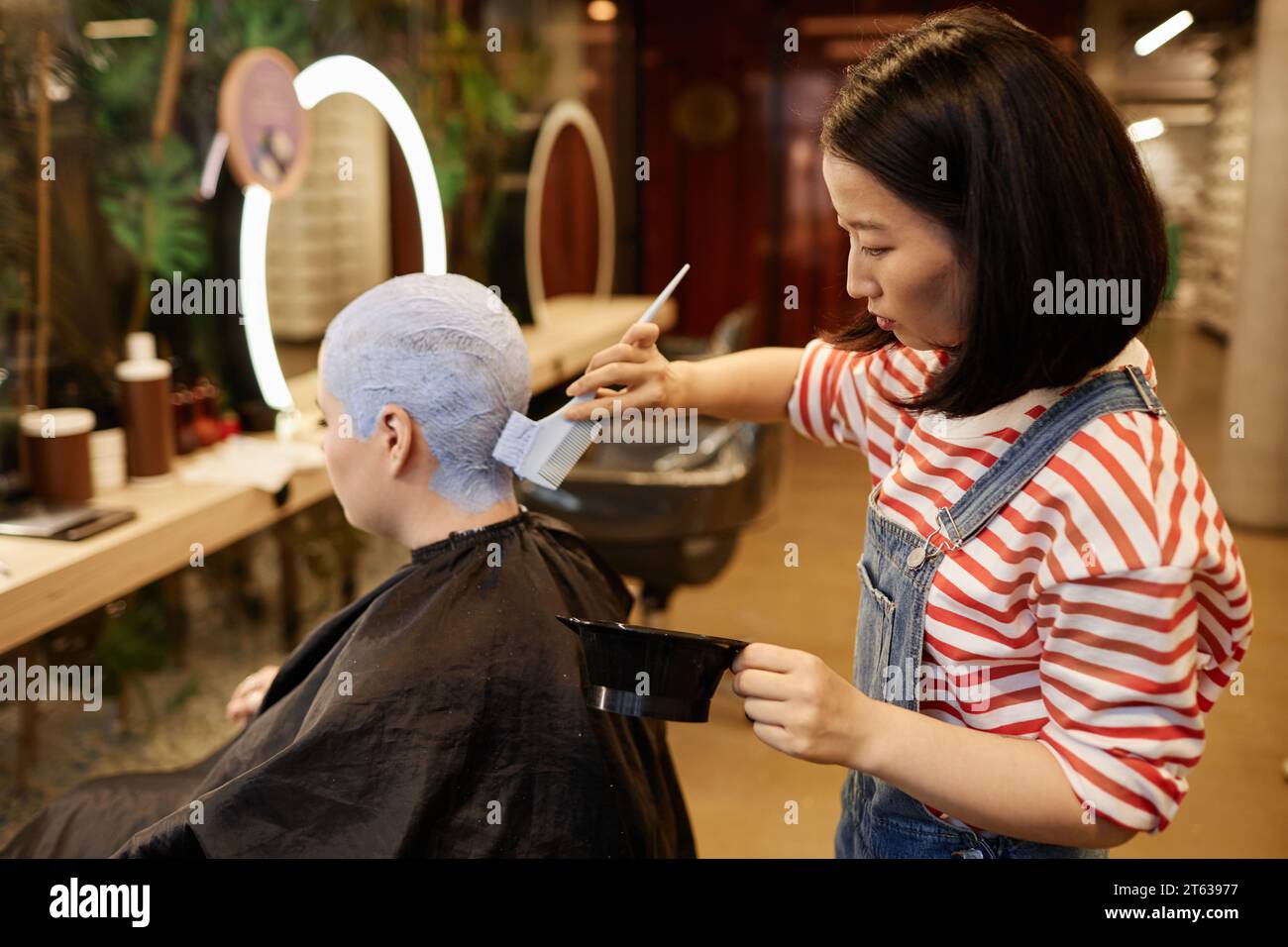 Buzzcut haircut hi-res stock photography and images - Alamy