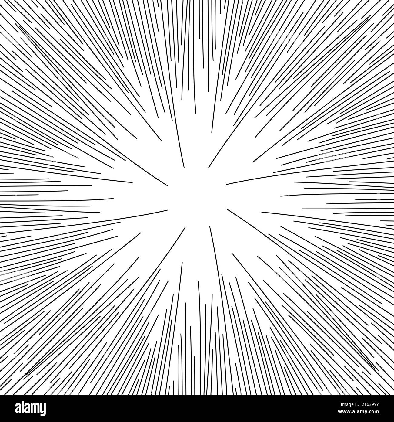 Radial white lines hi-res stock photography and images - Alamy