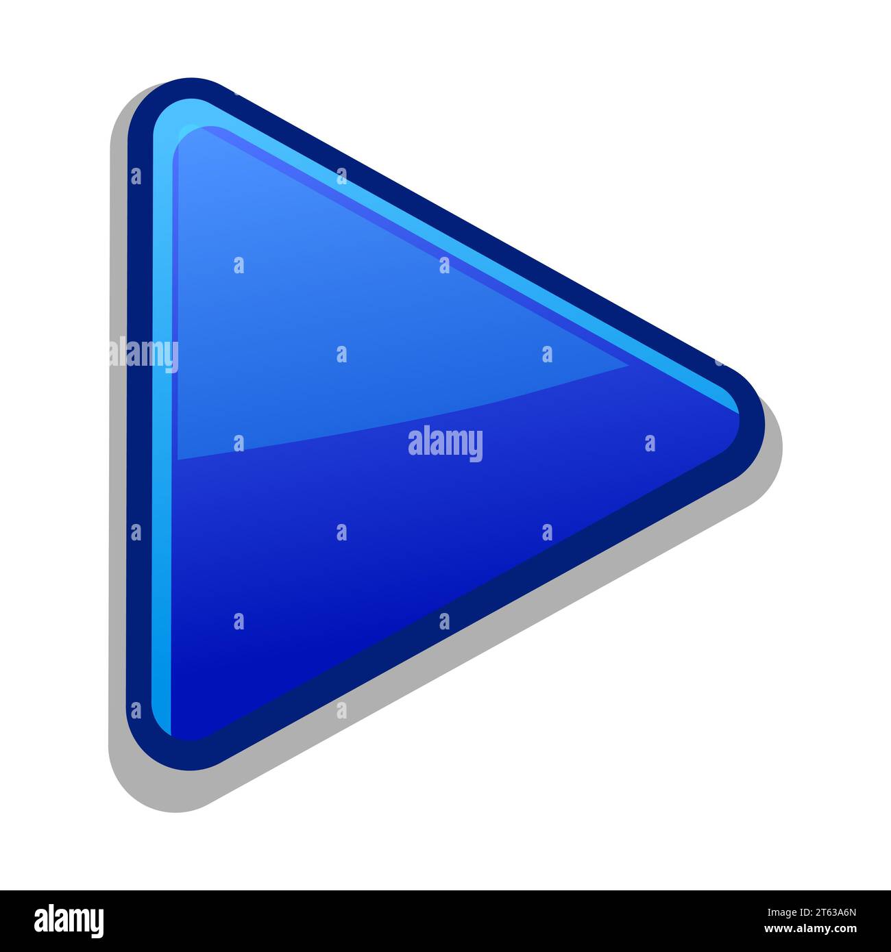 Projects icon blue internet button hi-res stock photography and images ...