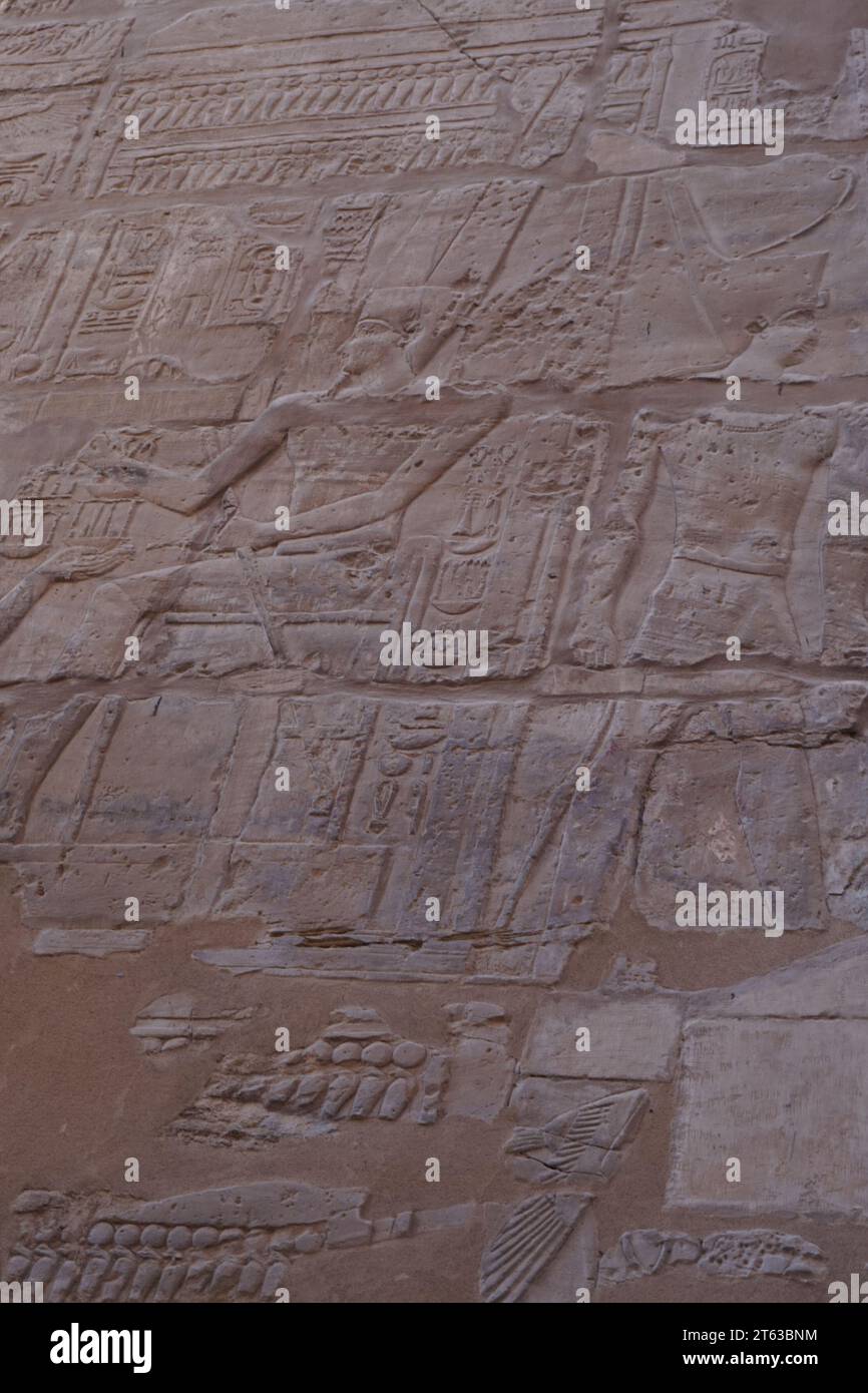 hieroglyph texture from Egypt karnak as very nice background Stock ...