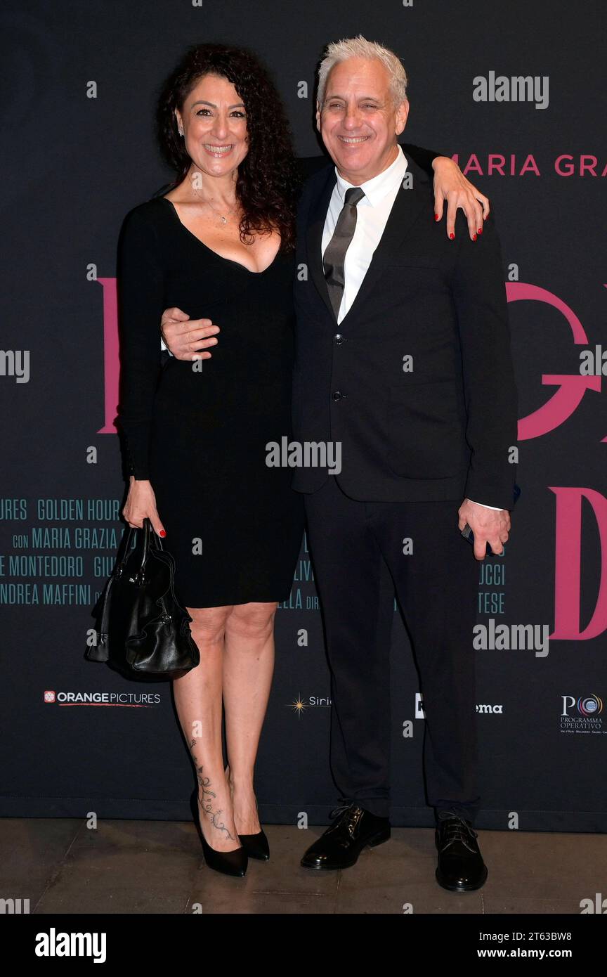 Vincent Riotta und Teresa Razzaudi bei der Premiere des Kinofilms Il ...