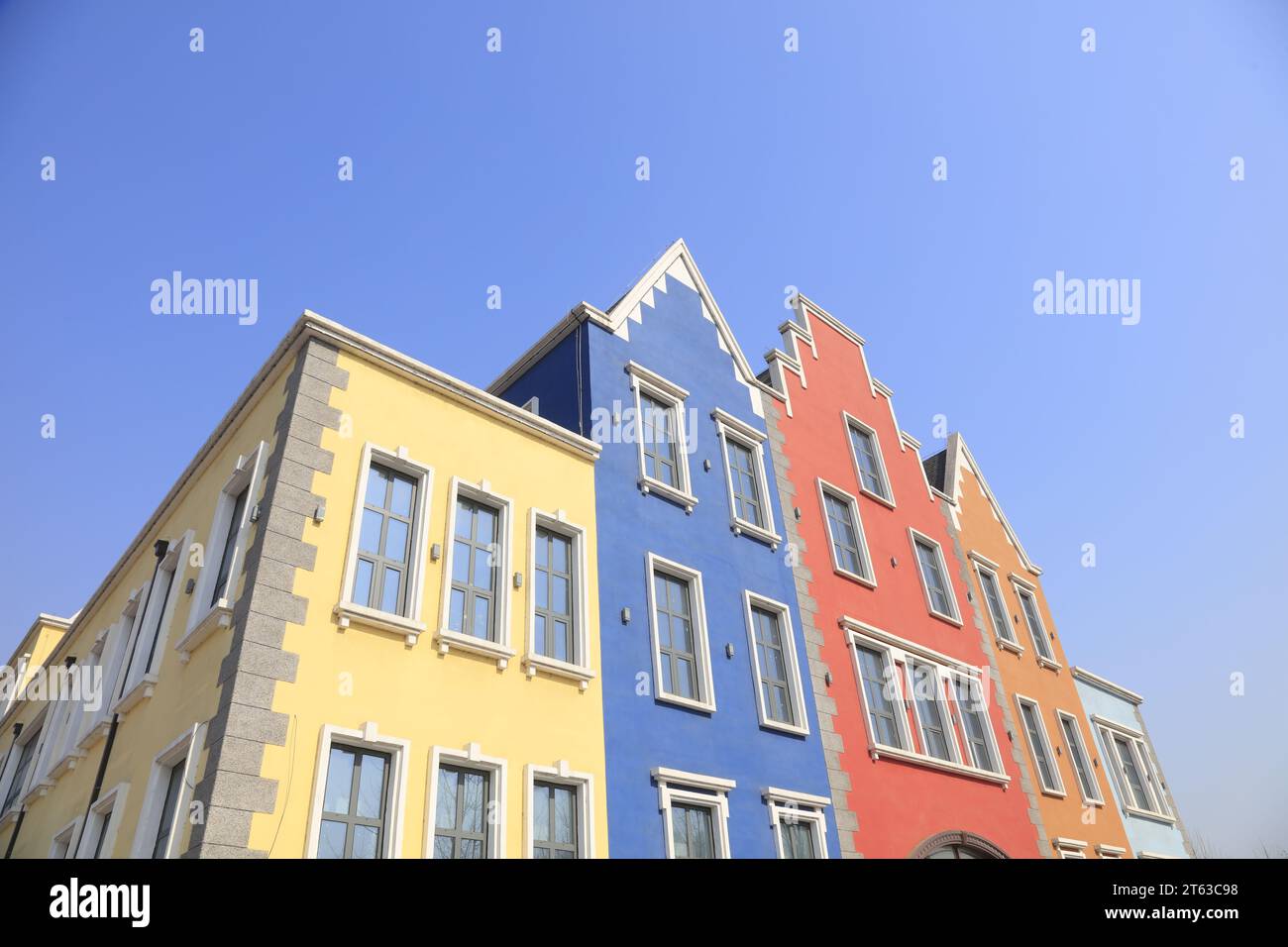 Holland style architecture Stock Photo - Alamy