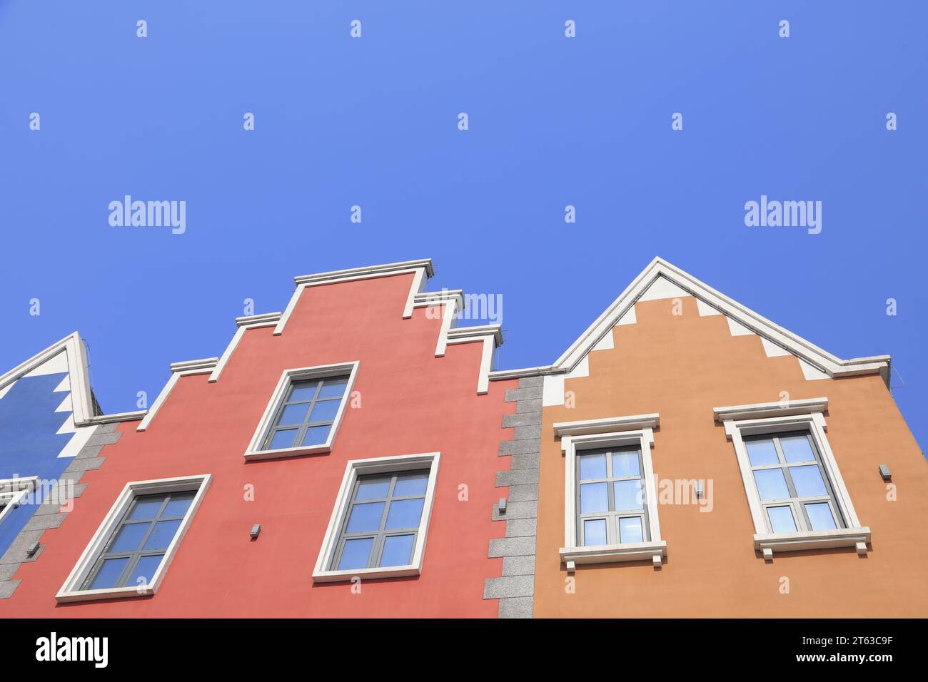 Holland style architecture Stock Photo - Alamy