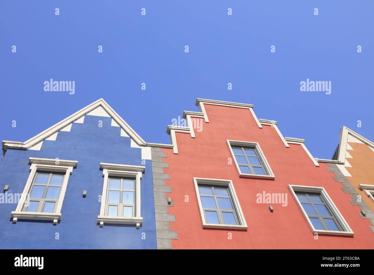 Holland style architecture Stock Photo - Alamy